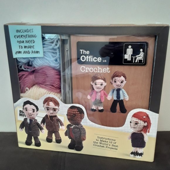 Other | The Office Crochet Set Dunder Mifflin Jim Pam Nib | Poshmark